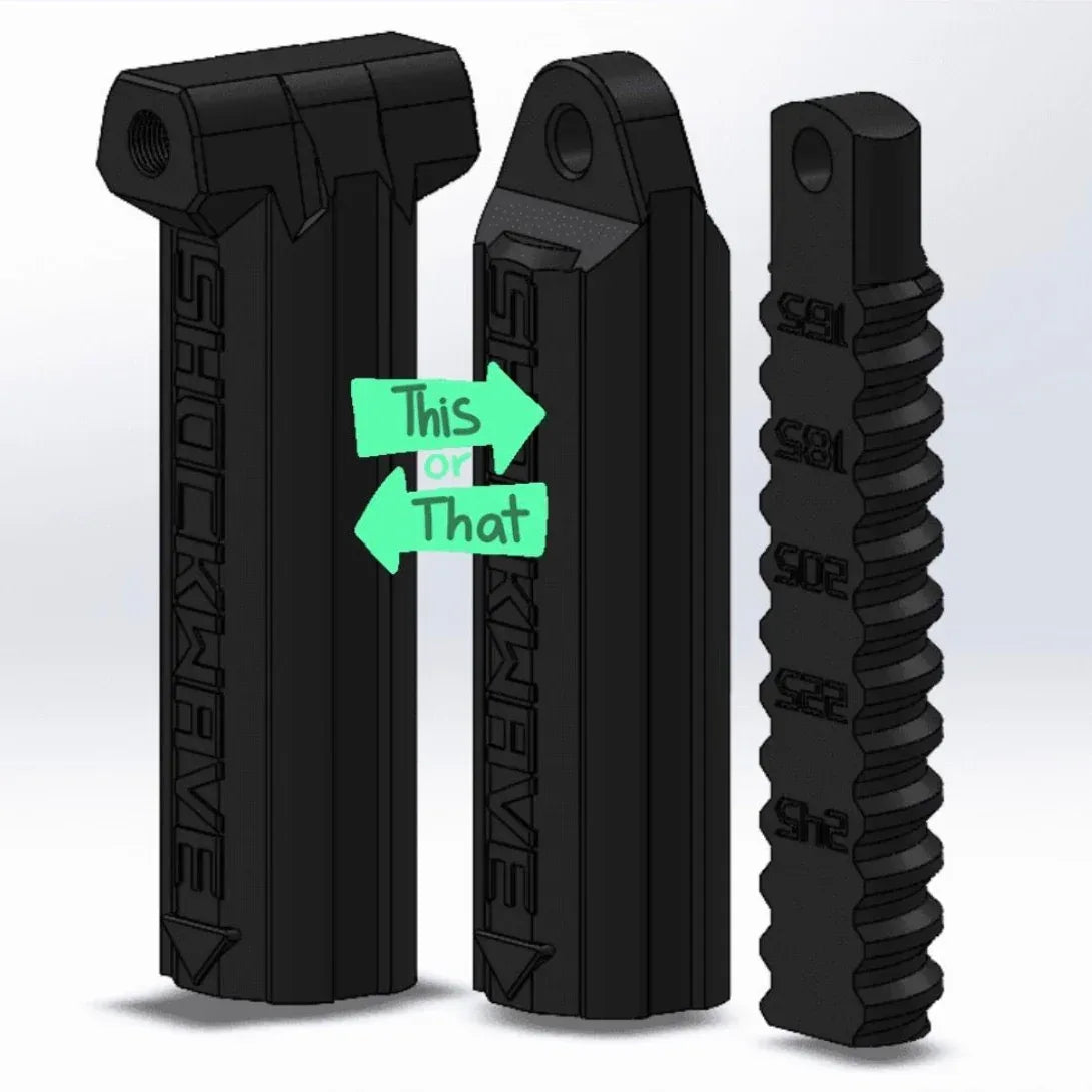 Universal Rear Shock Dummy for mountain bike | BlockShox by Shockwave