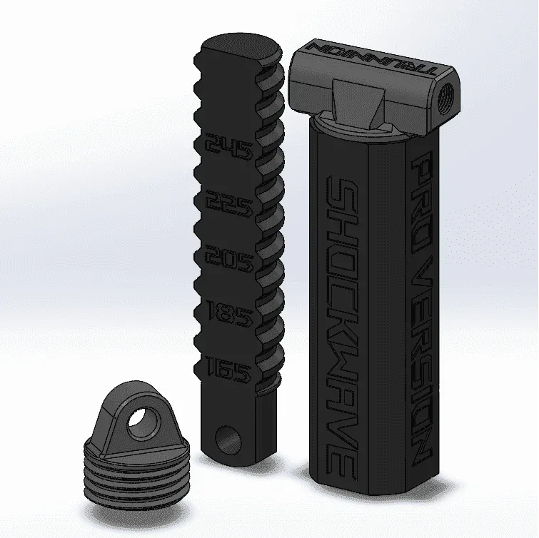 Universal Rear Shock Dummy for mountain bike | BlockShox by Shockwave